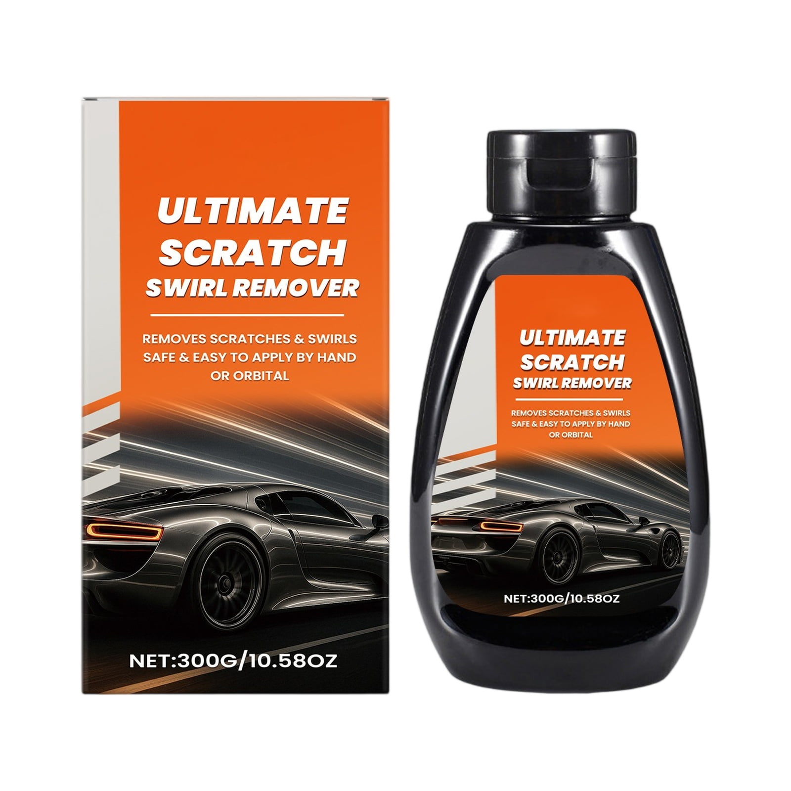 Ultimate Scratch and Swirl Remover for Cars 300g Easy-to-Apply Formula for Hand or Orbital Use ...