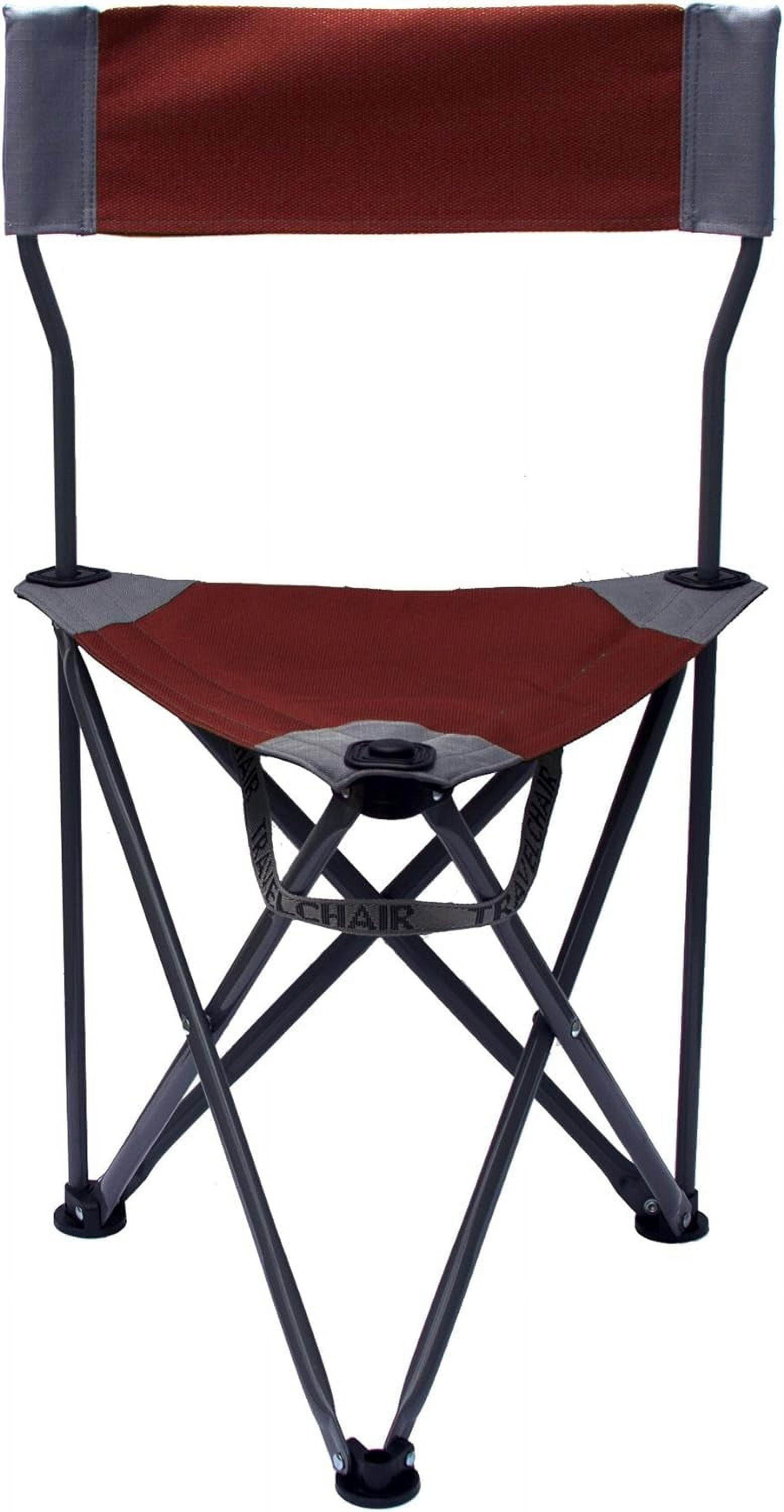 Ultimate Slacker 2.0, Small Folding Tripod Chair With Back For Outdoor ...