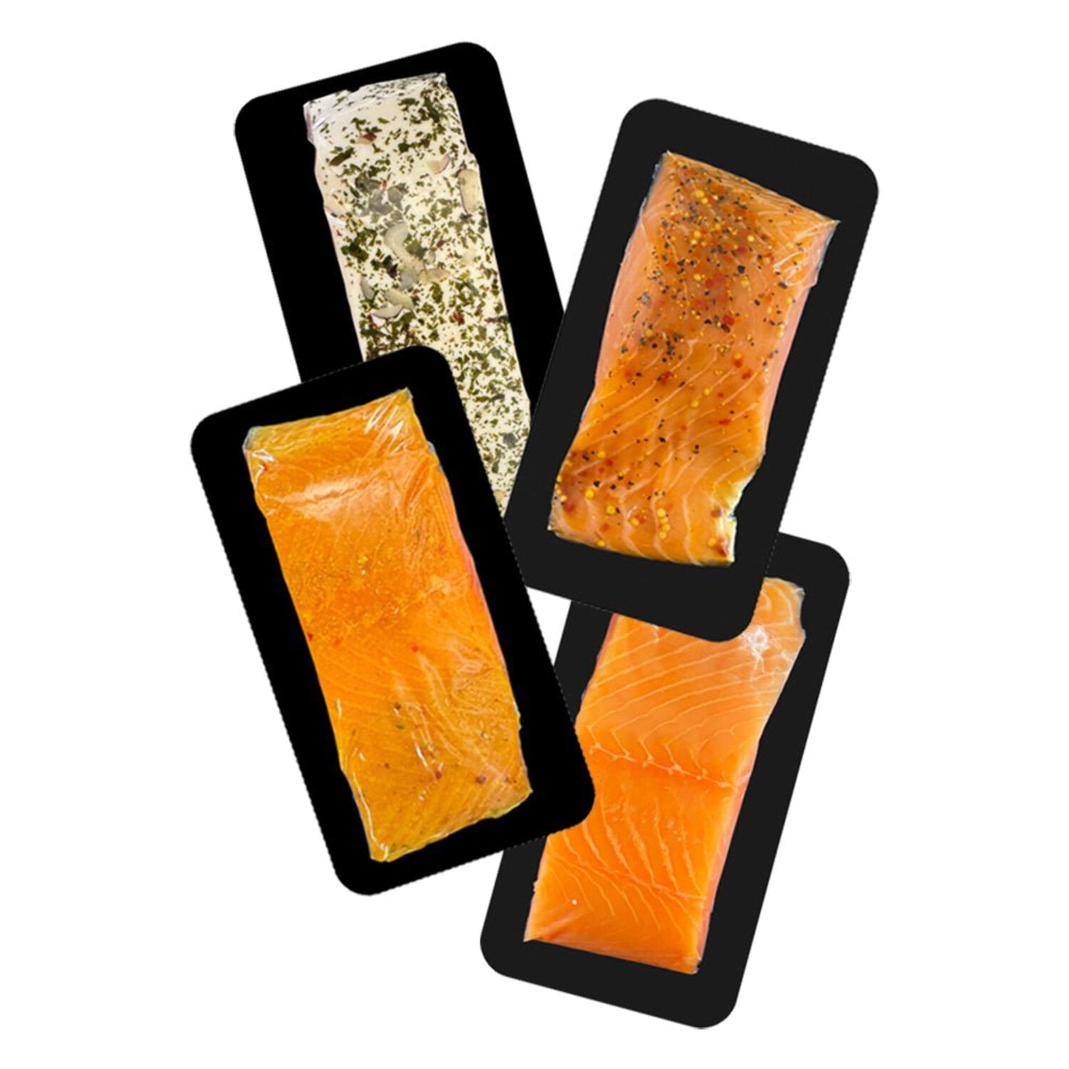 Ultimate Smoked Salmon 3lb Bundle - Nordic Catch Never Frozen Seafood ...
