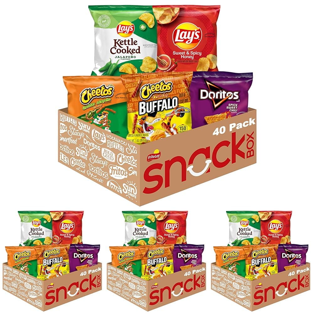 Ultimate Snack Care Package, Variety Assortment of Chips, Cookies ...