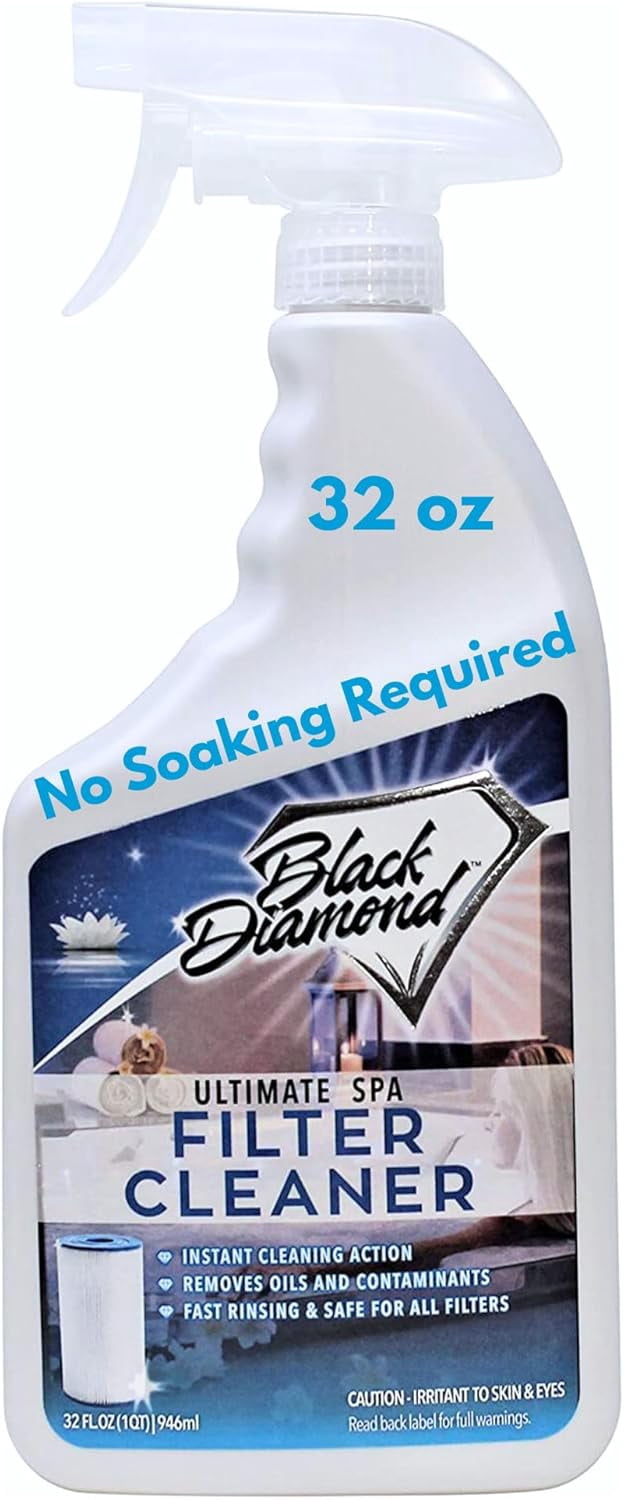 Ultimate Spa Filter Cleaner Fast-Acting Spray. Instant Clean for Hot ...