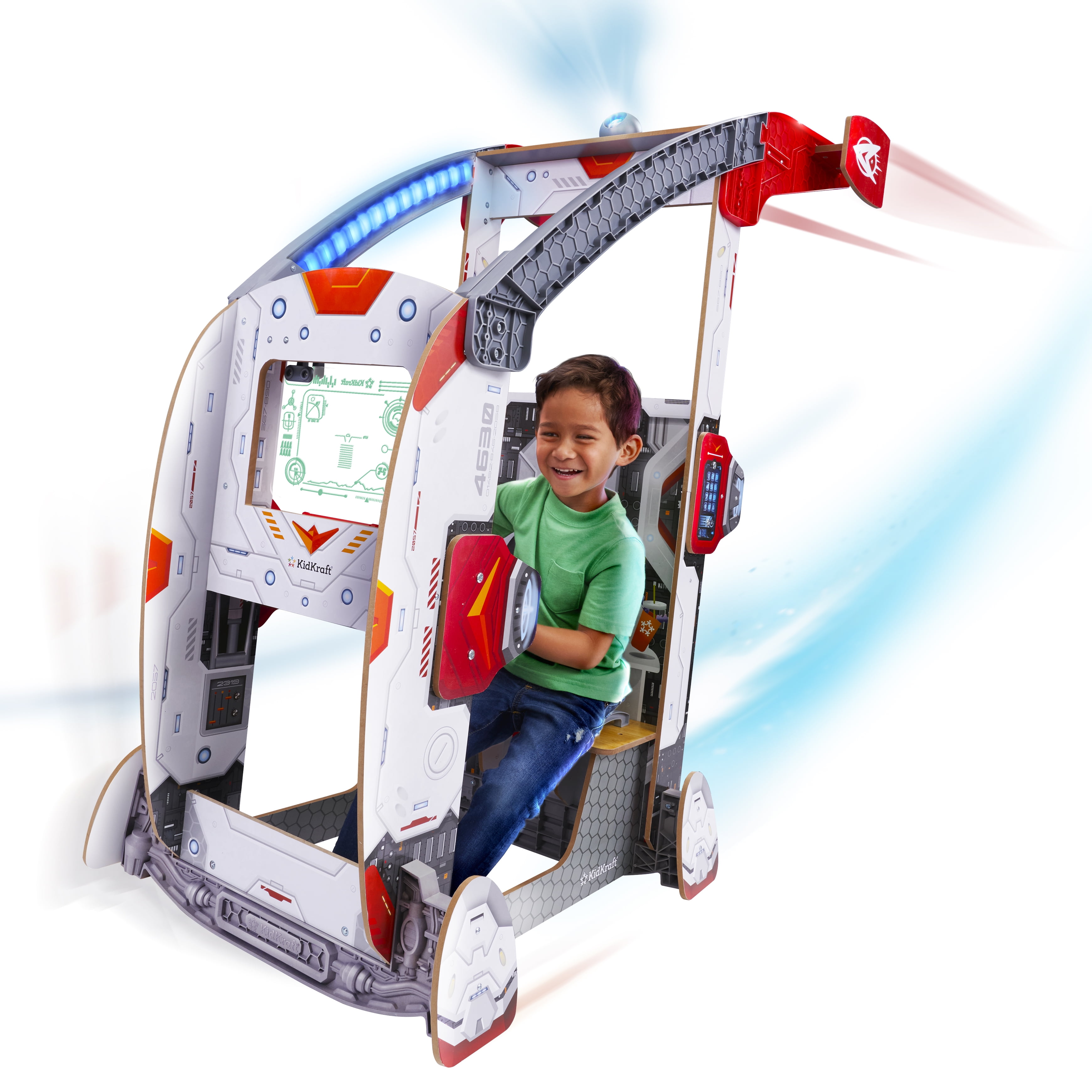 KidKraft Ultimate Spaceship Simulation Game with Lights, Sounds and ...