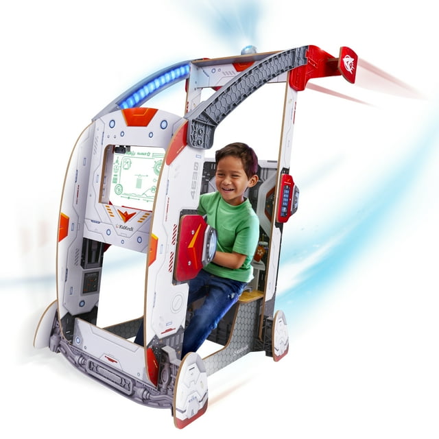 KidKraft Ultimate Spaceship Simulation Game with Lights, Sounds and ...