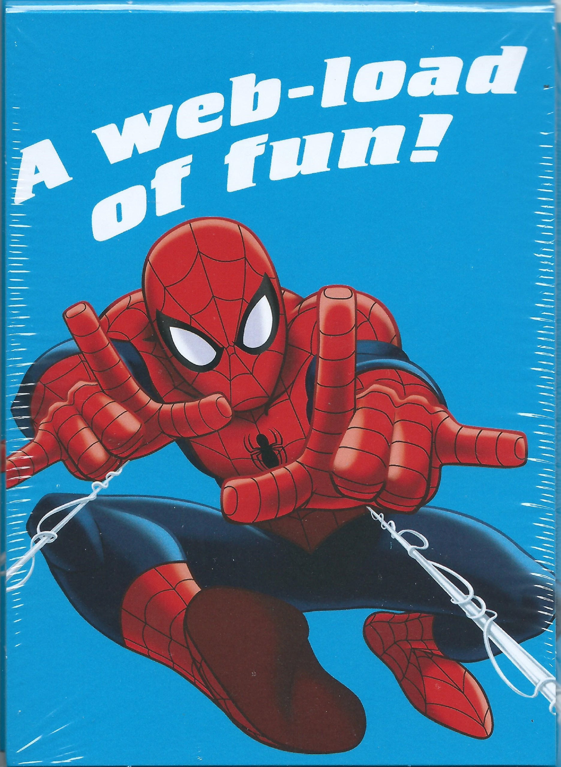 Ultimate Spider-Man Blue Invitations w/ Envelopes (8ct) - Walmart.com