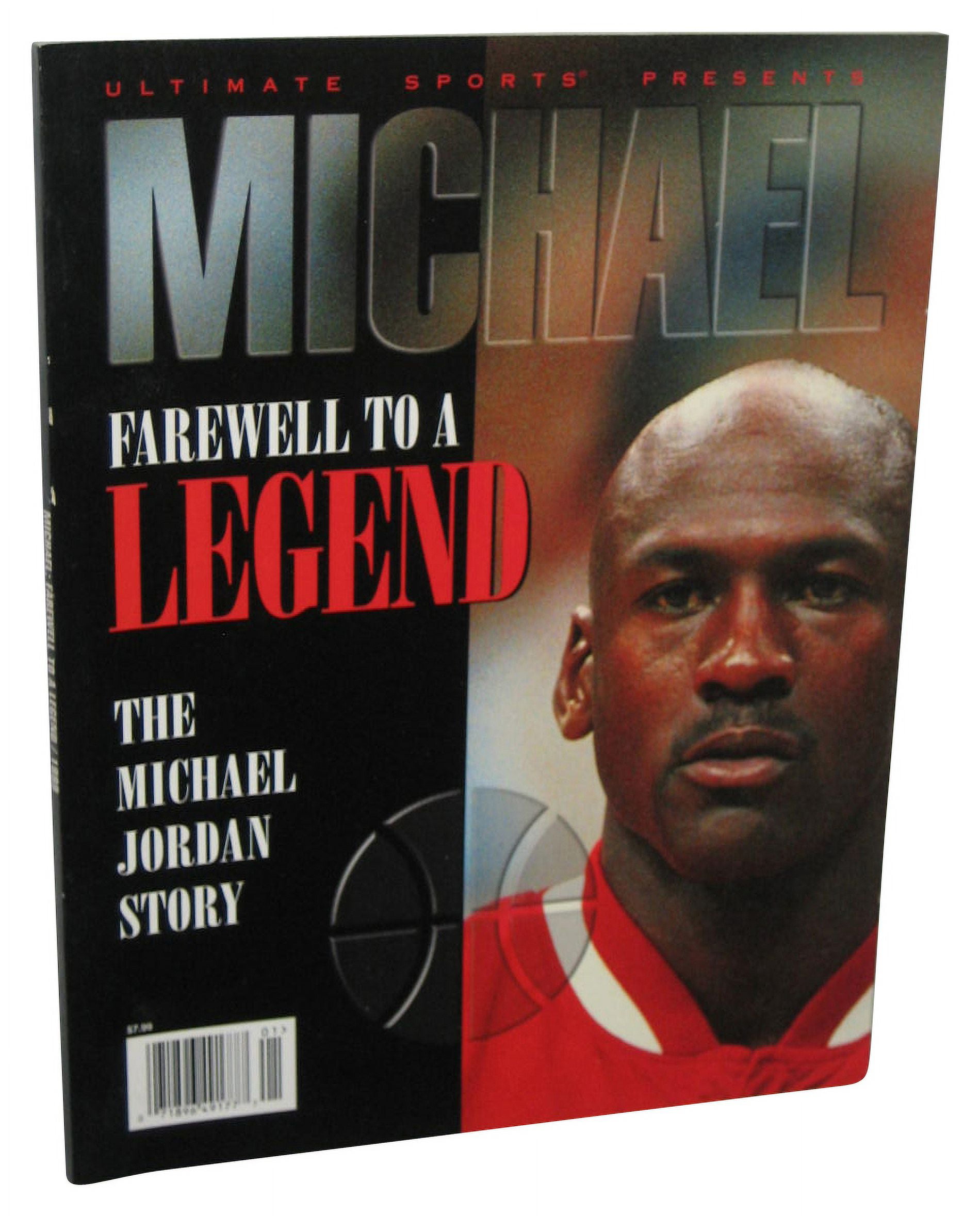 Ultimate Sports NBA Basketball Michael Jordan Magazine Book - (Farewell ...
