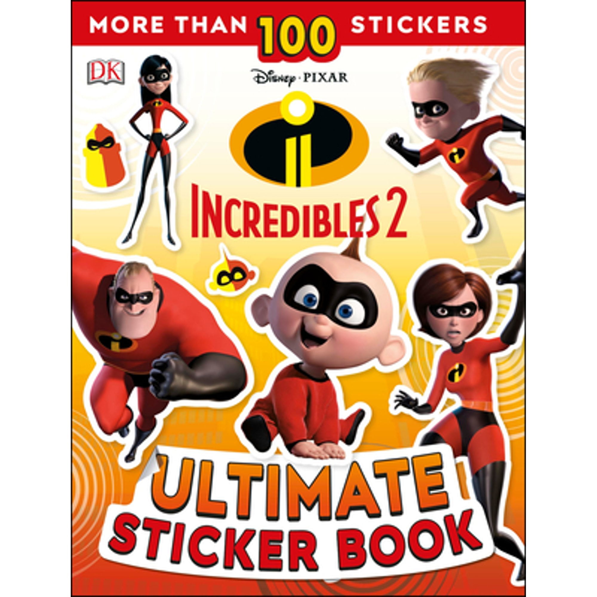 Pre-Owned Ultimate Sticker Book: Disney Pixar: The Incredibles 2 ...