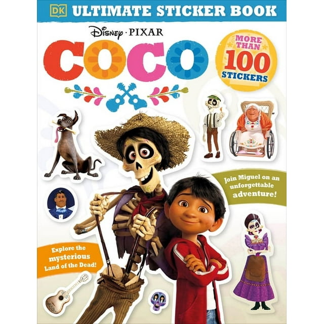 Ultimate Sticker Book Ultimate Sticker Book: Disney Pixar Coco, (Paperback) - Walmart.com