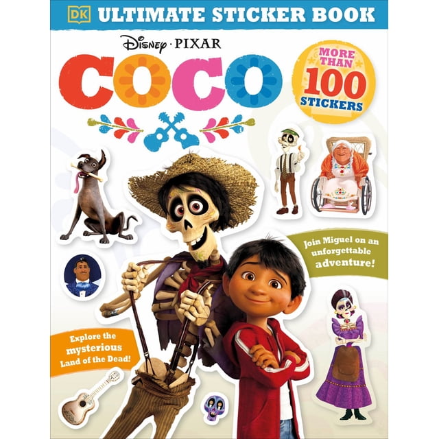 Ultimate Sticker Book: Disney Pixar Coco - Walmart Business Supplies