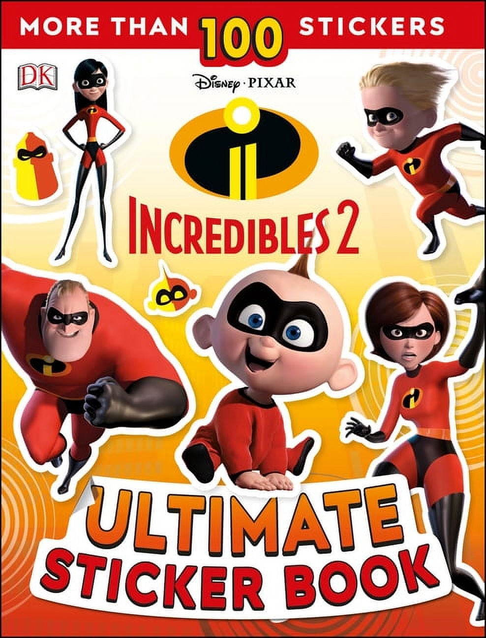 Ultimate Sticker Book: Disney Pixar: The Incredibles 2 (Paperback ...