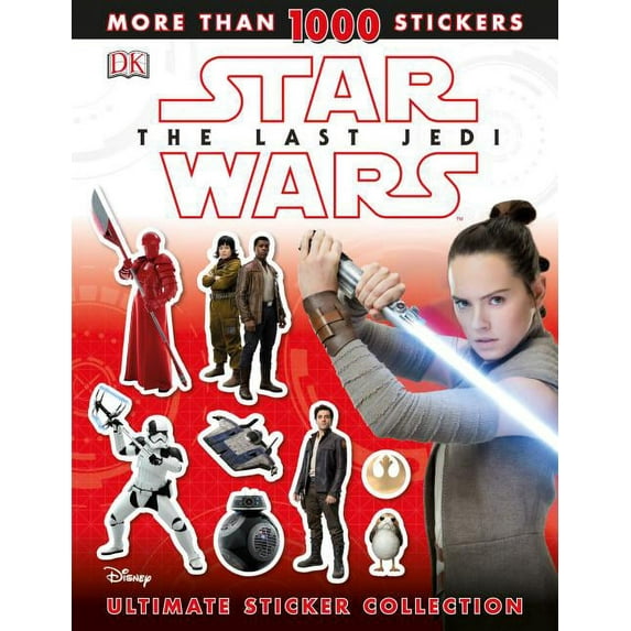 Ultimate Sticker Collection: Star Wars the Last Jedi Ultimate Sticker ...