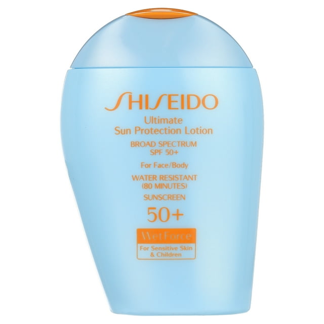Shiseido Ultimate Sun Protection Lotion SPF 50+ for Sensitive Skin ...