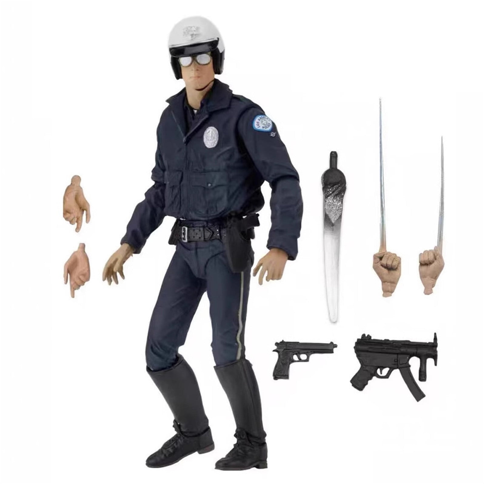 Ultimate T-1000 Terminator Collectible Action Figure with Accessories ...