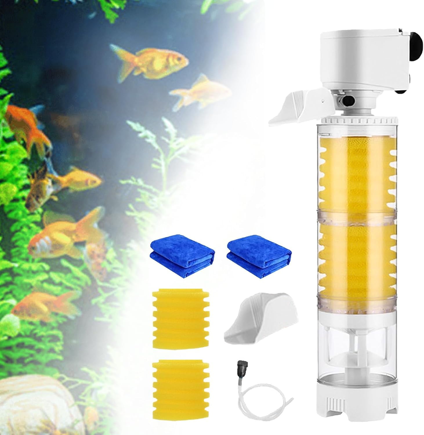 Ultimate Tank Filter, Fishtopia Fish Tank Vacuum Filter, Fishtopia ...