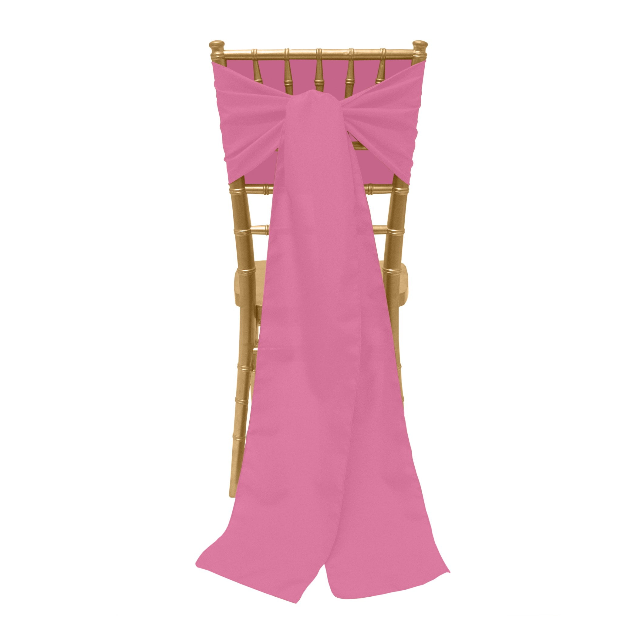 Ultimate Textile 8 x 100-Inch Polyester Chair Tie Sash - Walmart.com