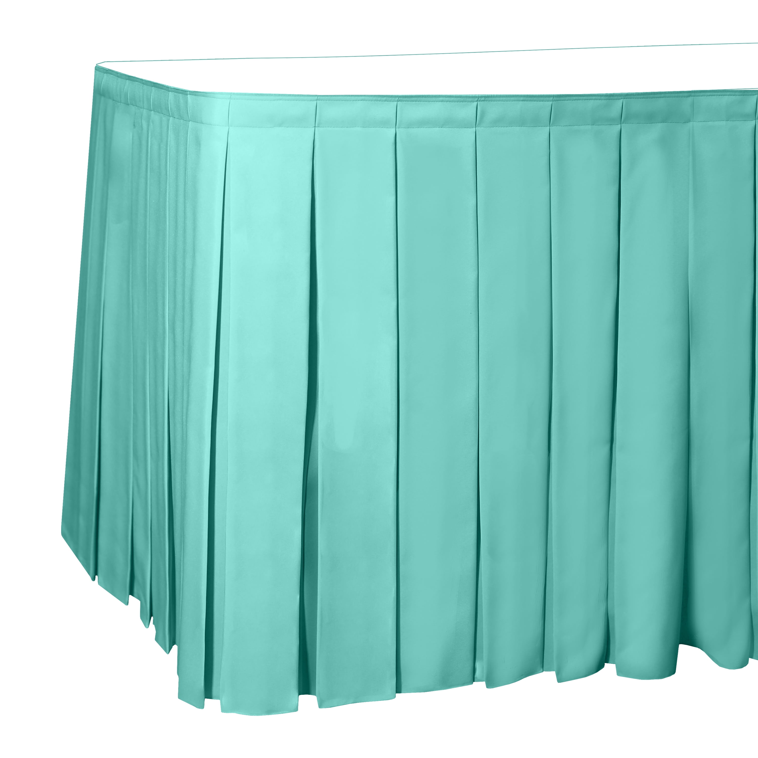 Ultimate Textile Polyester Cloth Ruffle Party Table Skirt - 36" Height ...