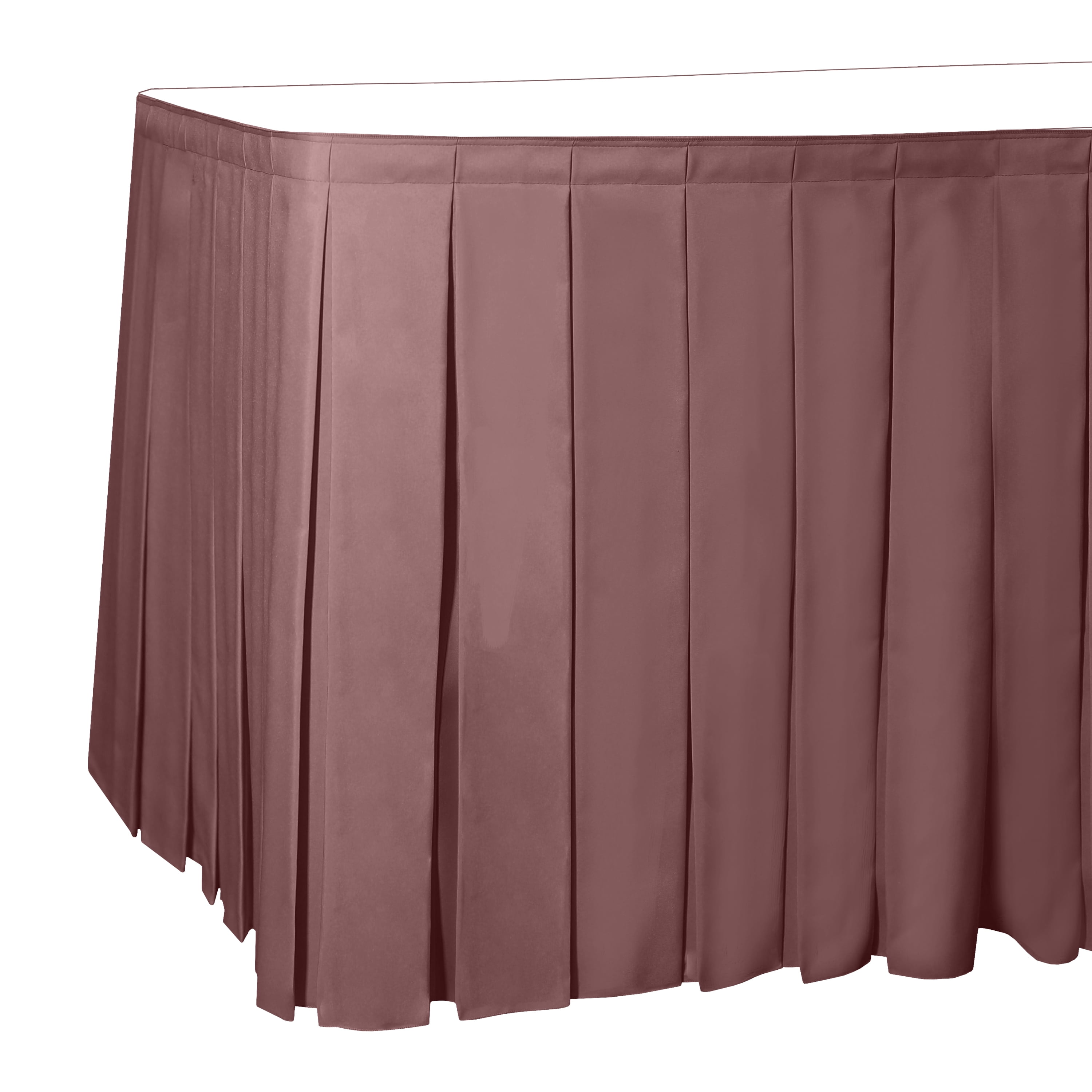 Ultimate Textile Polyester Table Skirt - Walmart.com