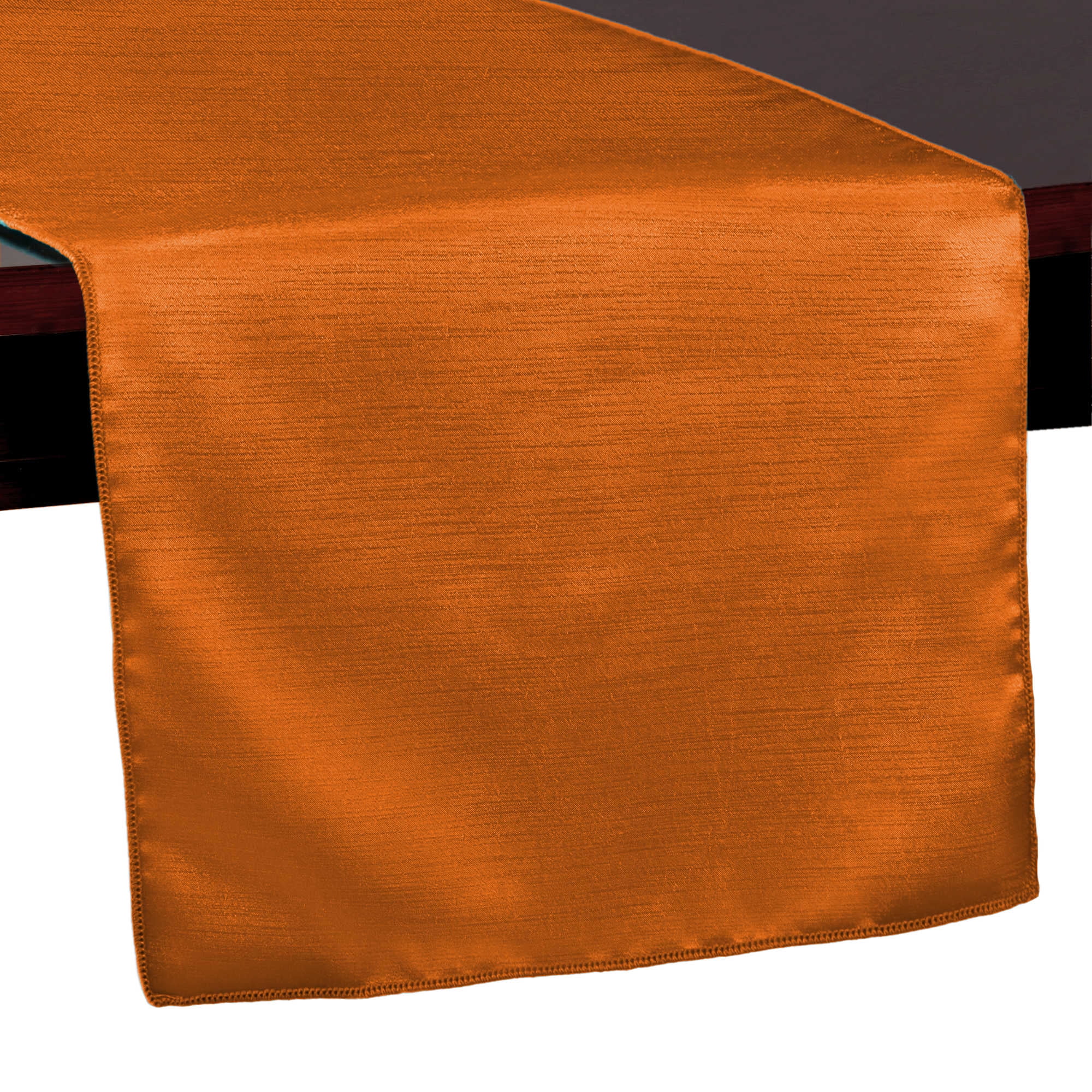 Ultimate Textile Reversible Shantung Satin - Majestic 14 x 54-Inch ...