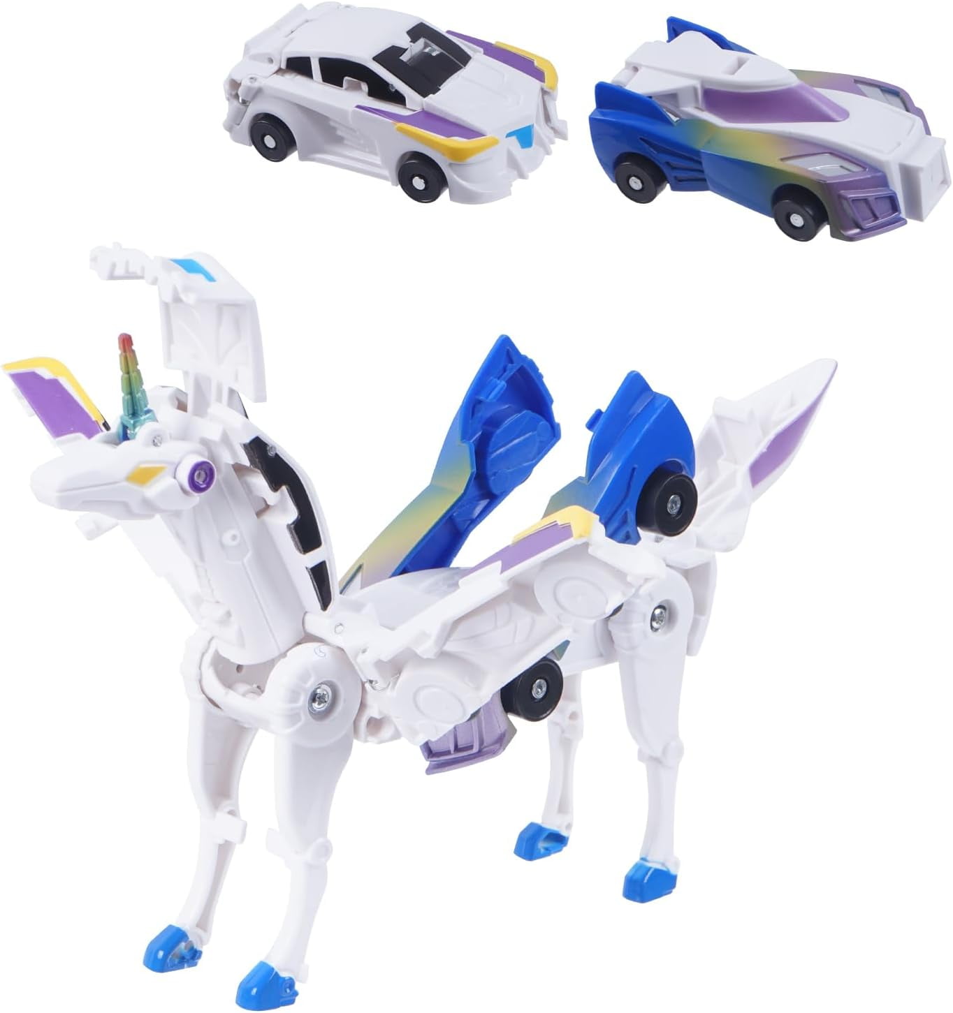 Ultimate Transforming Unicorn Car Toy - Collision to Magical Unicorns ...