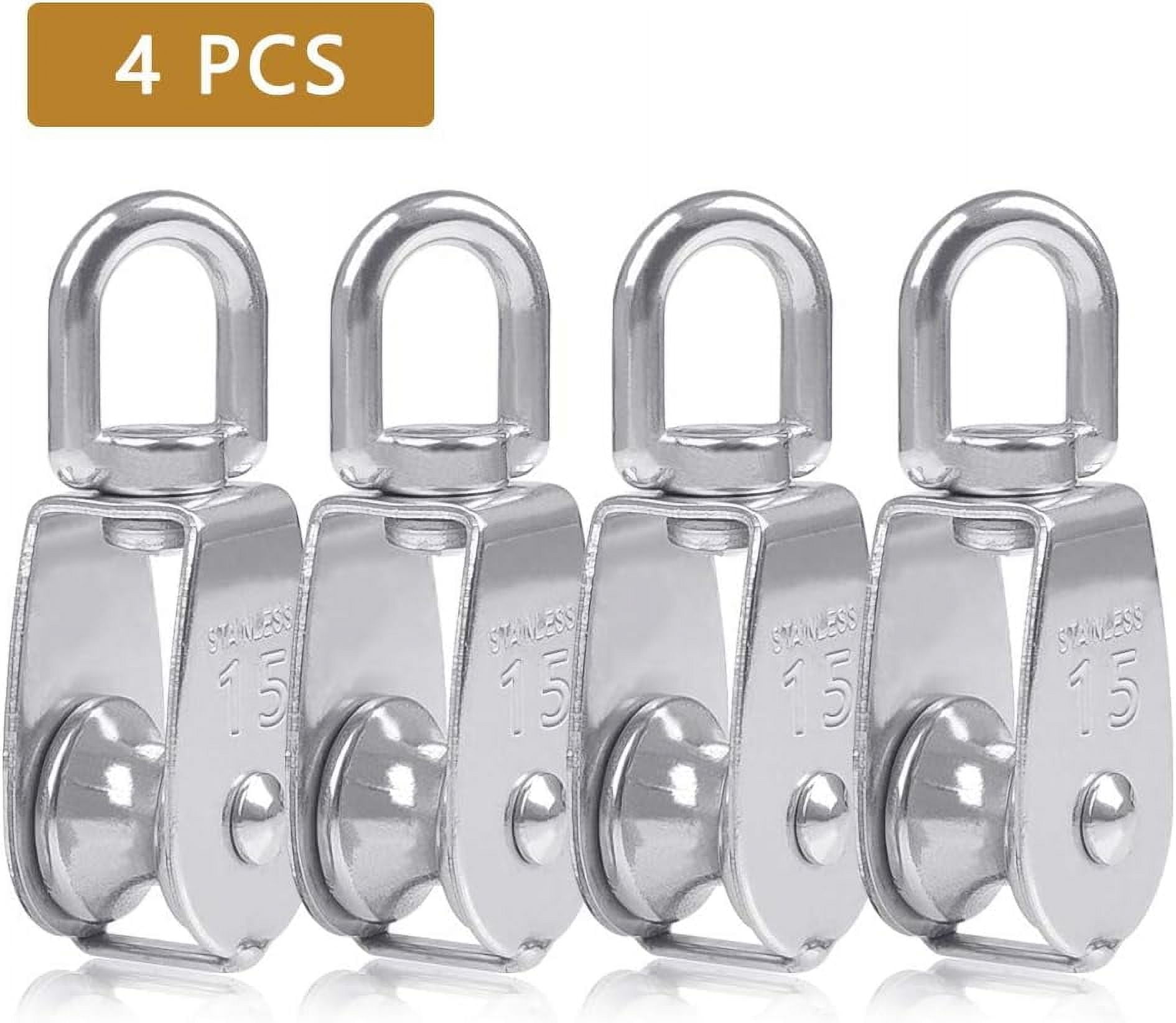 Ultimate Utility, Stainless Steel 304 Single Pulley Block Features ...