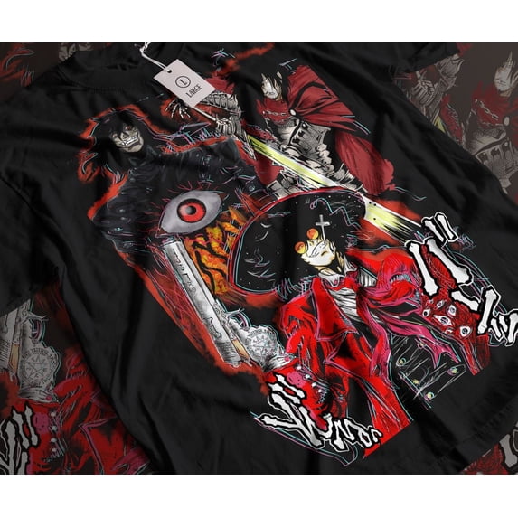 Ultimate Vampire Shirt, Vampire, Anime Hellsing Shirt, Alucard Hellsing ...