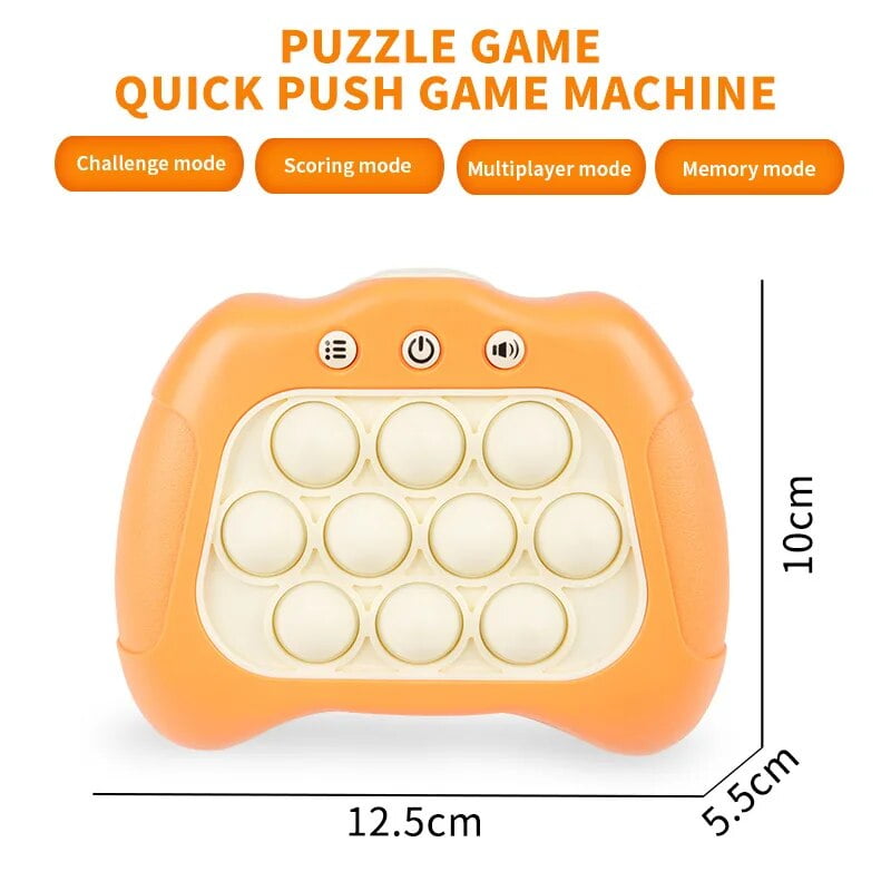 Ultimate Version 999 Levels Pop Light Quick Push Game Console with LED ...