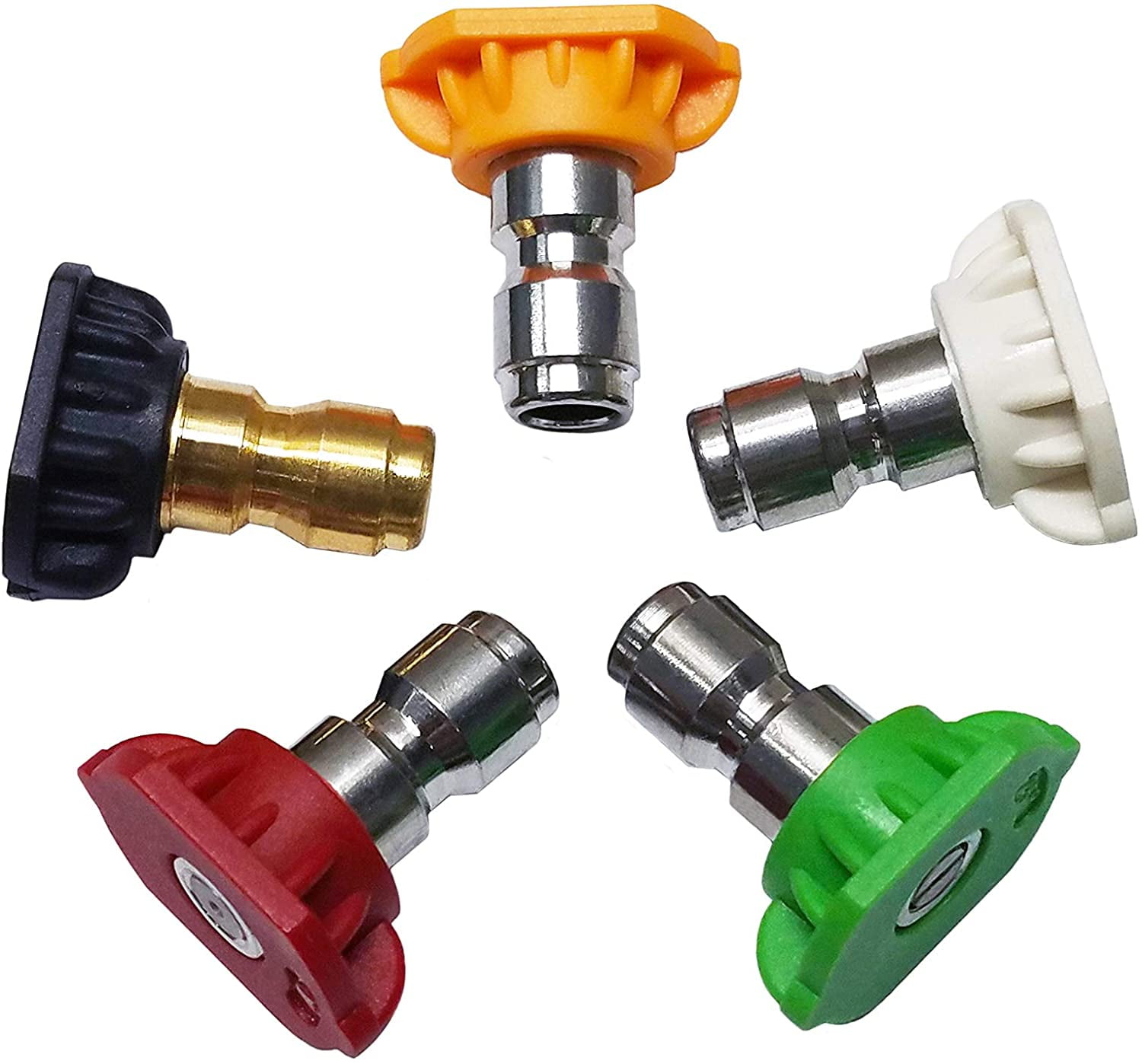 Ultimate Washer Pressure Washing Spray Nozzle Tip size 2.5 to 3.5, set ...