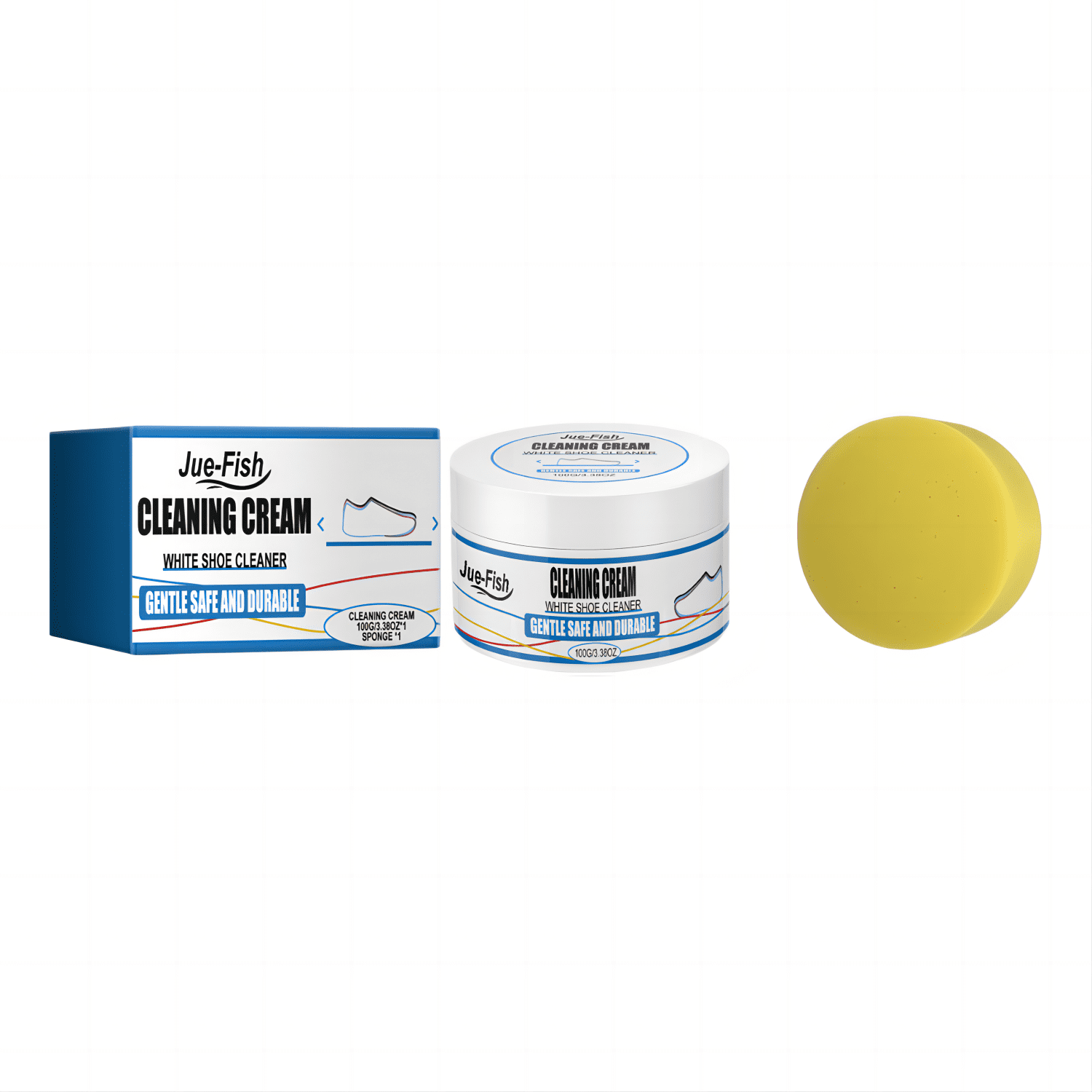 Ultimate White Shoe Cleaning Cream - Powerful Stain Removal & Whitening ...