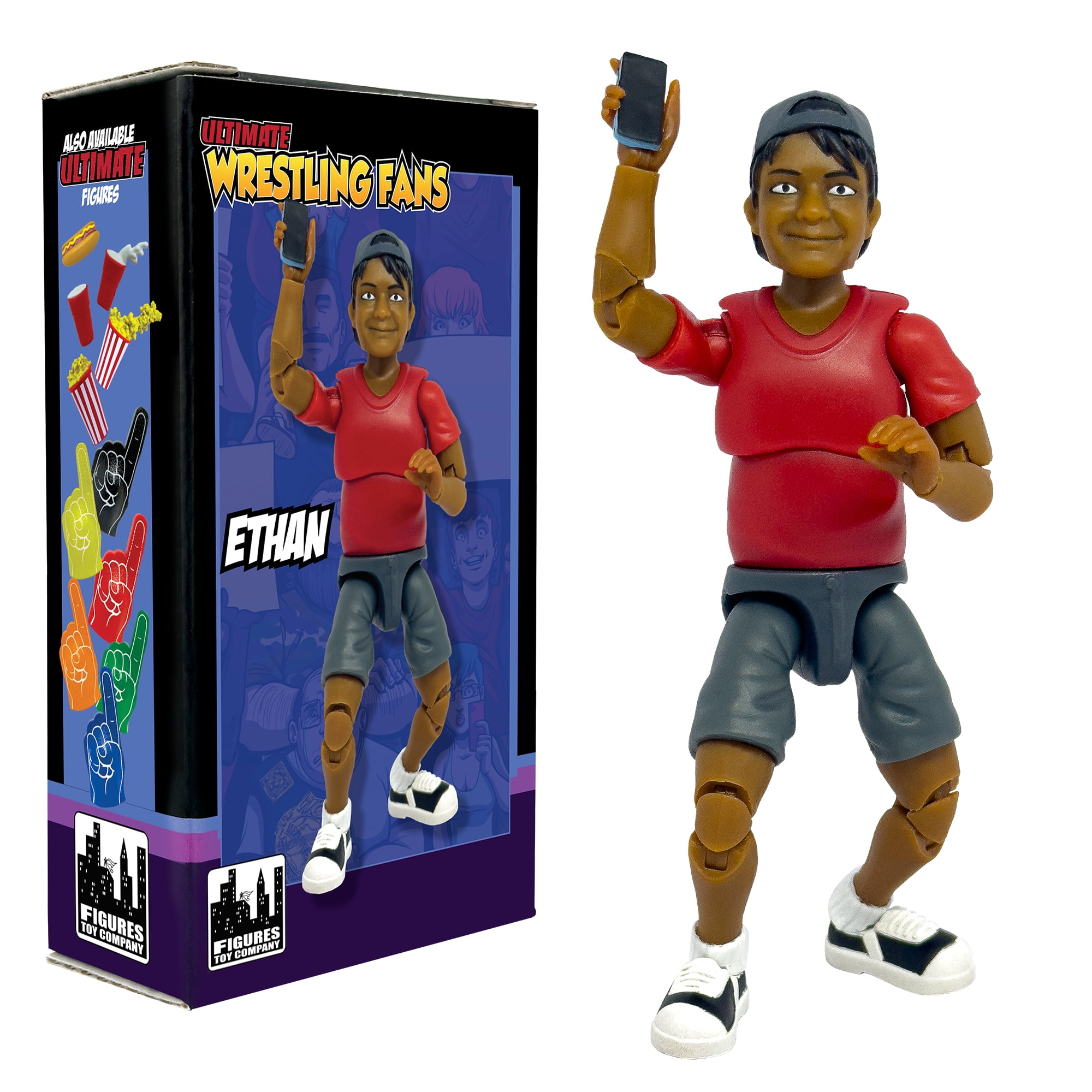Ultimate Wrestling Crowd Fan Figures for WWE & AEW Action Figures ...