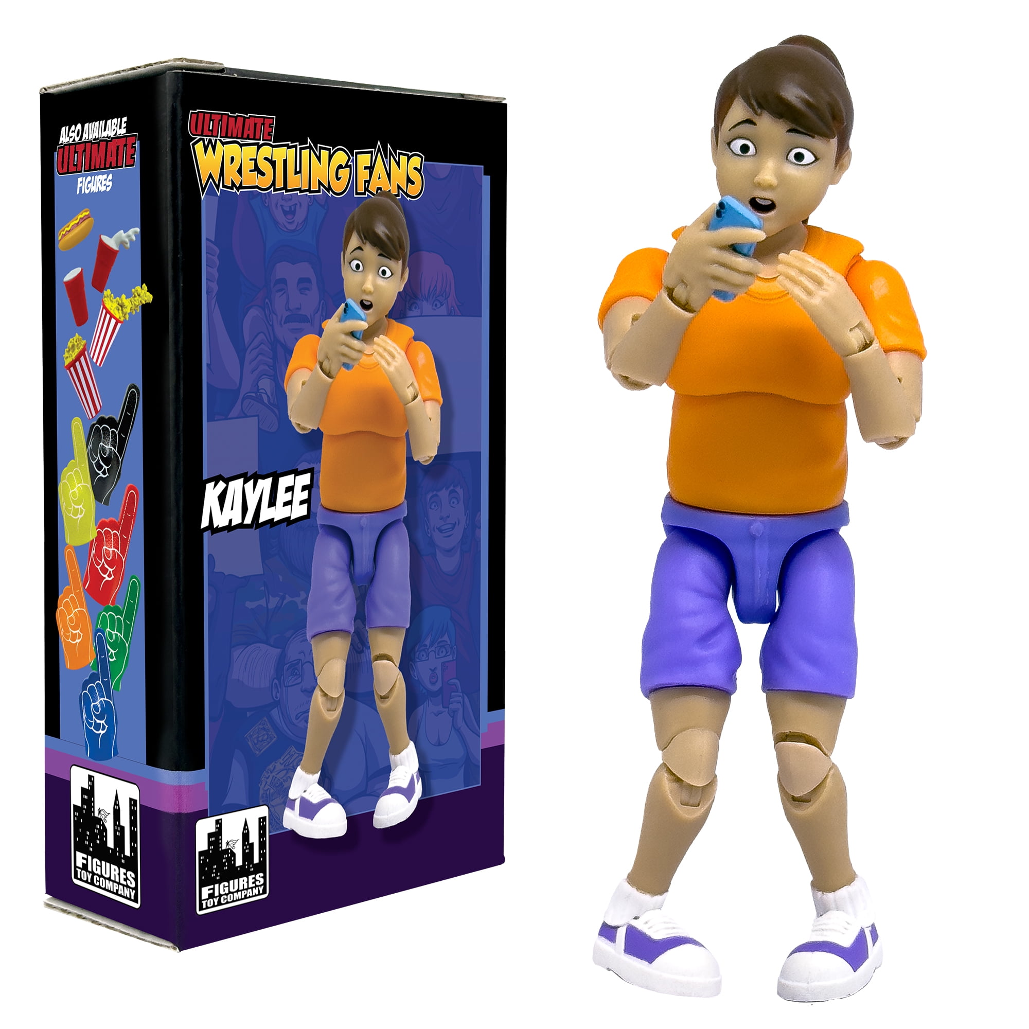Ultimate Wrestling Crowd Fan Figures for WWE & AEW Action Figures ...