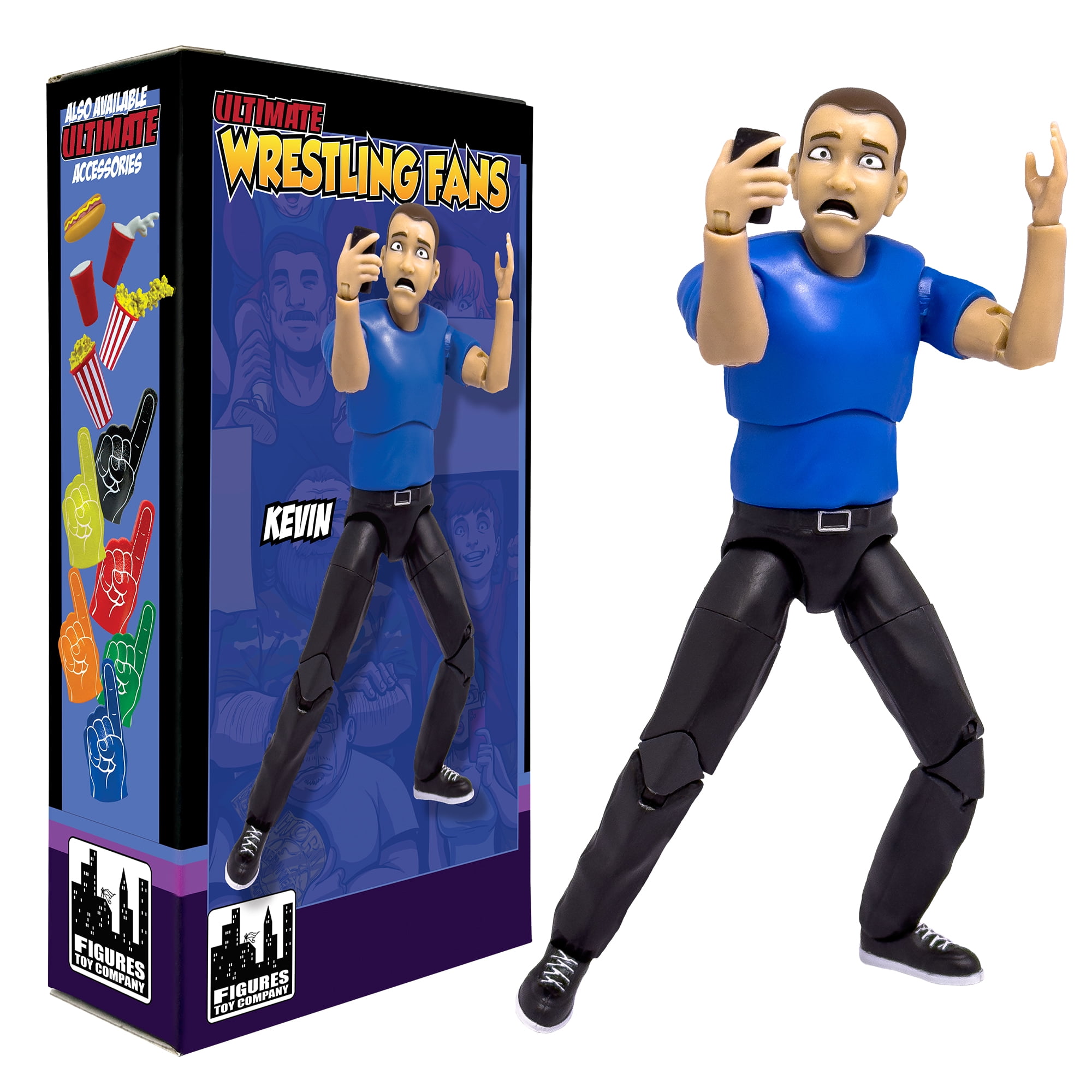 Ultimate Wrestling Crowd Fan Figures for WWE & AEW Action Figures ...