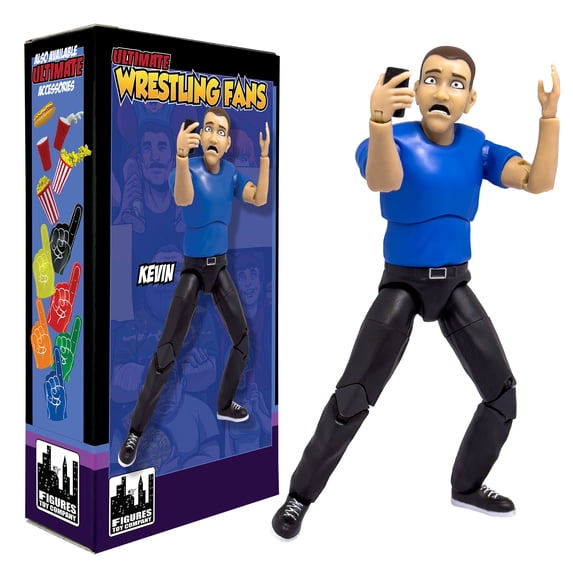 Ultimate Wrestling Crowd Fan Figures for WWE & AEW Action Figures ...