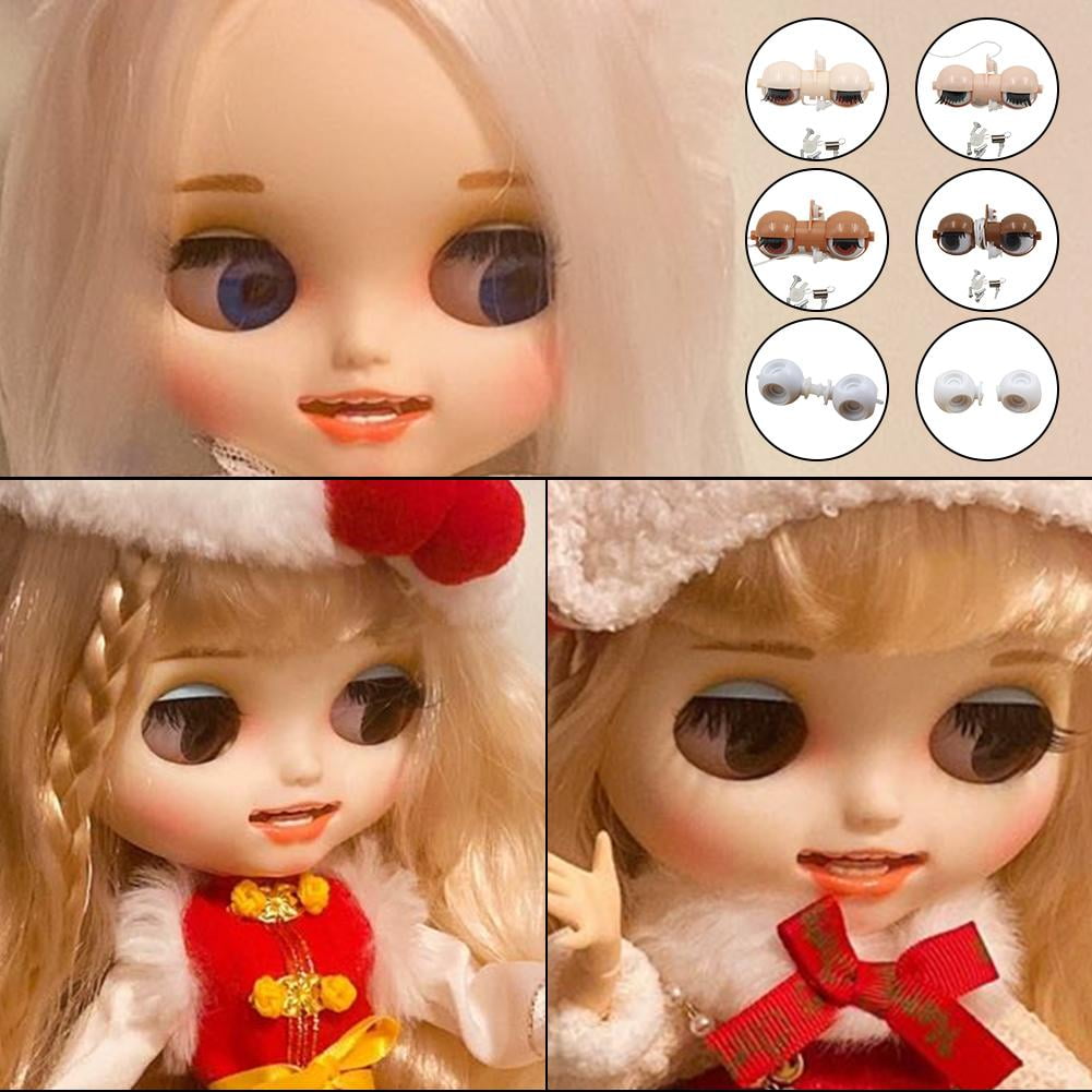 Ultimate black eye string with eye piece eyeball connecting rod eyelid ...