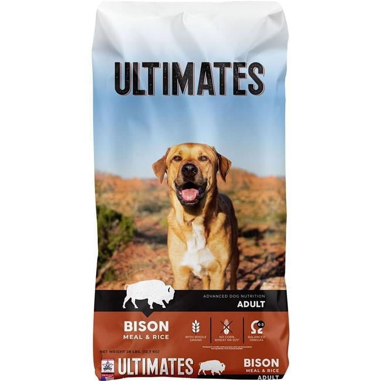 Ultimates 8656843 1740148 5 lbs MP5 Bison Meal & Rice Dog Food ...