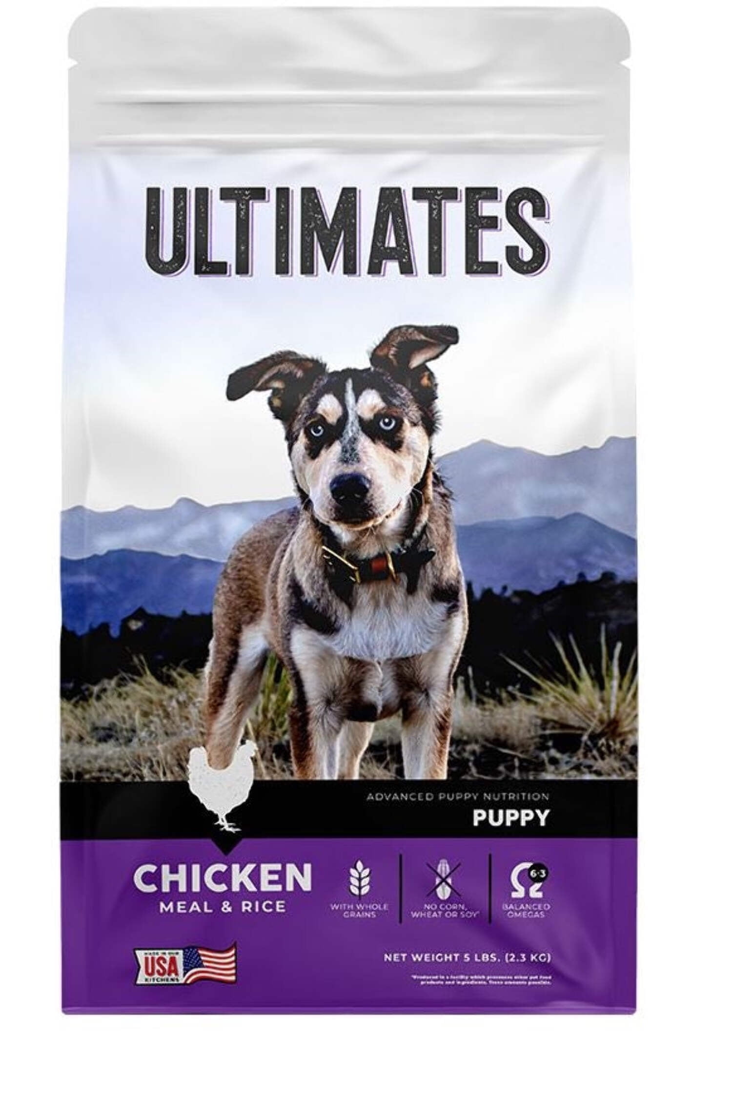 Ultimates, Puppy Dry Dog Food, 1ea/5 lb, Chicken Meal Rice - Walmart.com