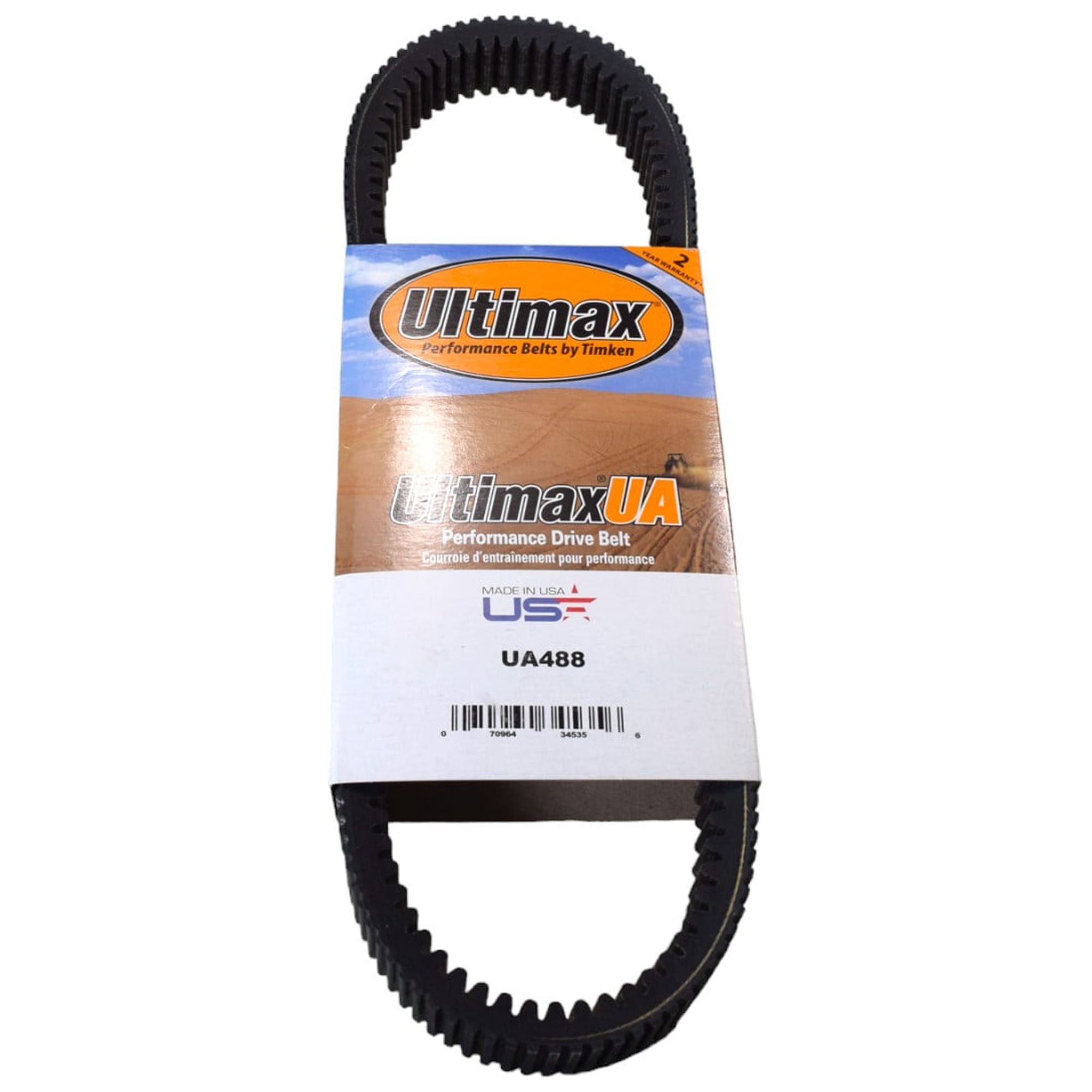 Ultimax By Timken Ua Belt Atv/Utv Ua488 - Walmart.com