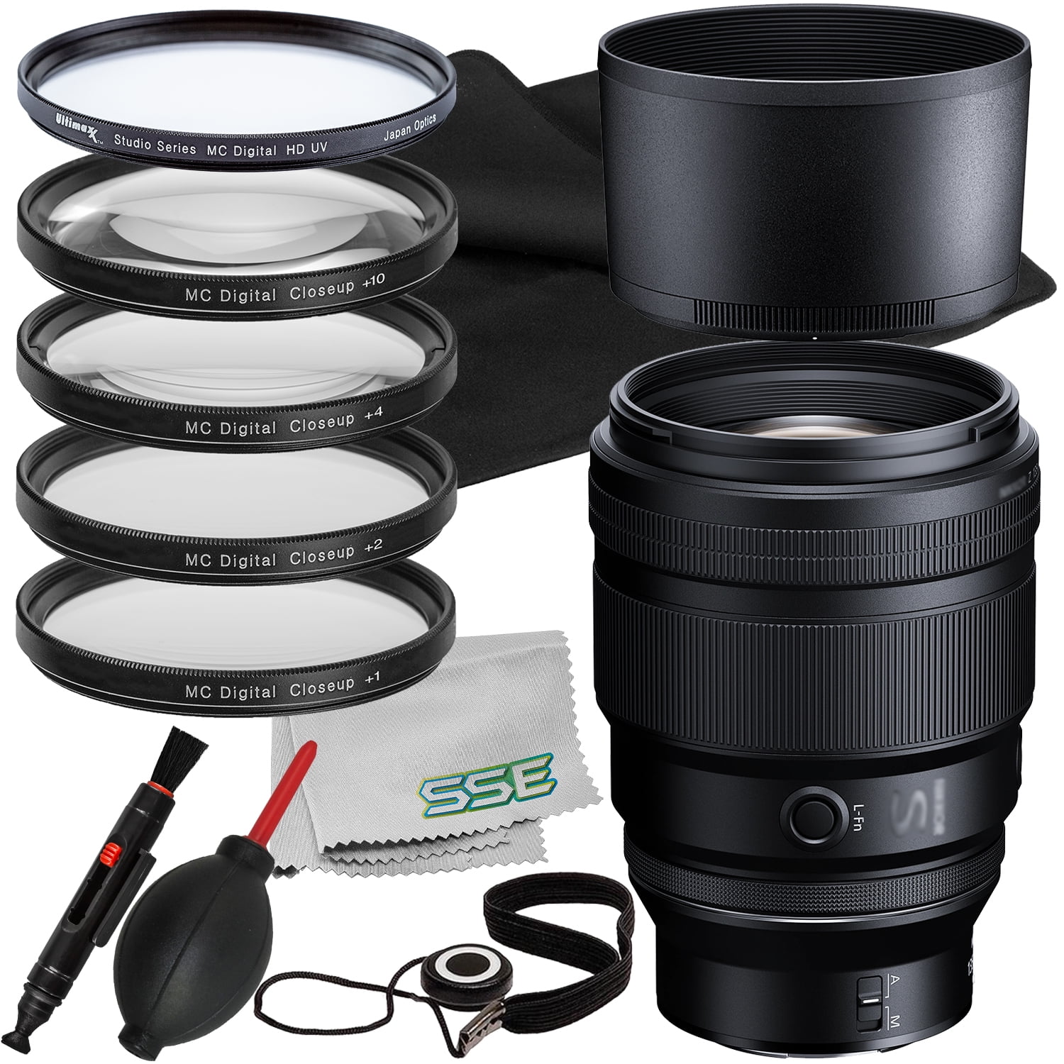 Ultimaxx Essential Nikon NIKKOR Z 135mm f/1.8 S Plena Lens Bundle ...