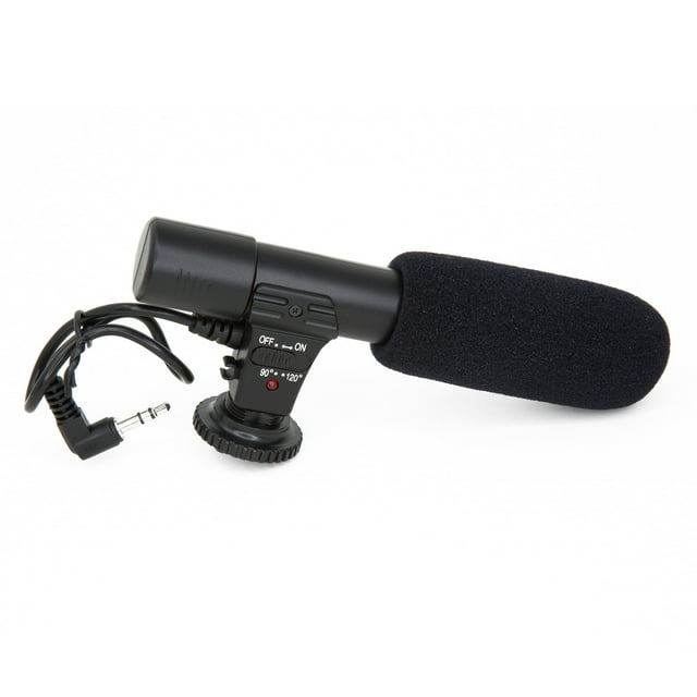 Ultimaxx Uni Directional Condenser Microphone for DSLR Camera & Video ...