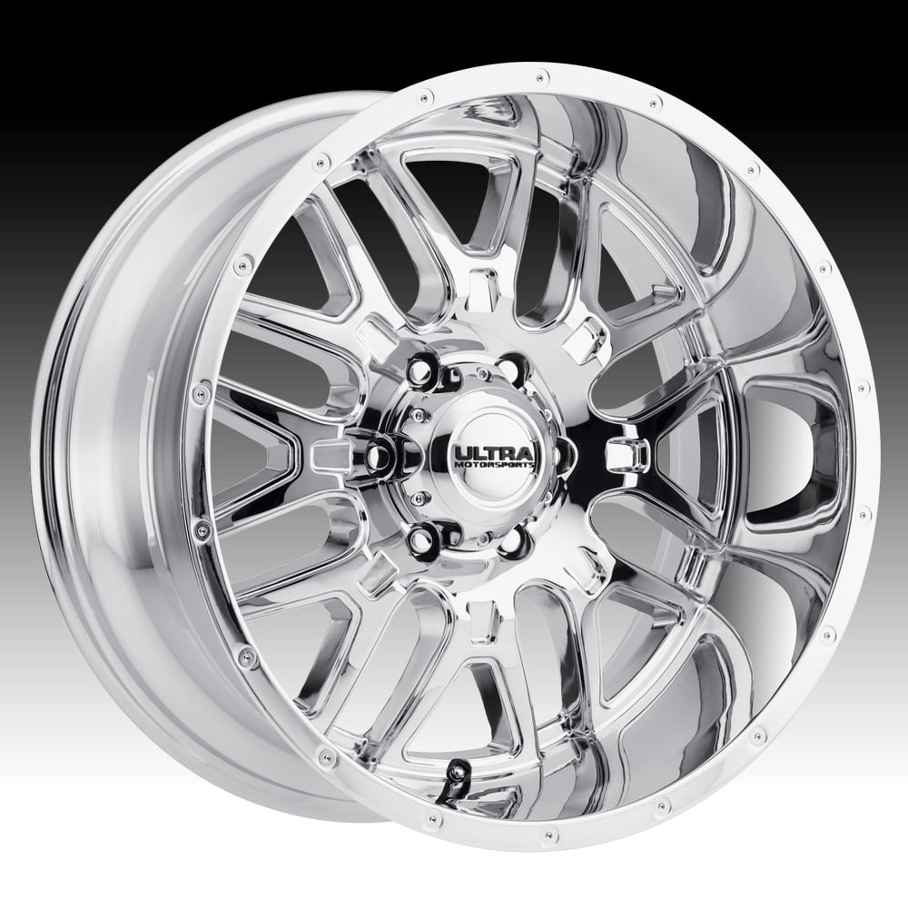 Ultra 203C Hunter 20x10 6x139.7 -25et Chrome Plated Wheel - Walmart.com