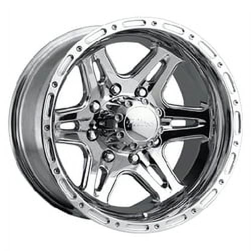Ultra 208P Rims - Badlands 17x9 Polished Wheel 8x165.1, Fits Dodge Ram ...