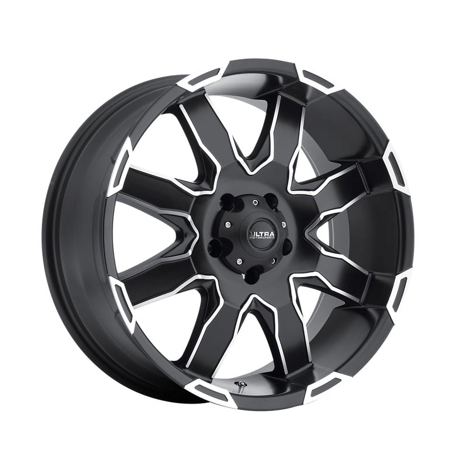 Ultra 225U Phantom 17x8 5x114.3 +10et Satin Black Diamond Cut Satin ...