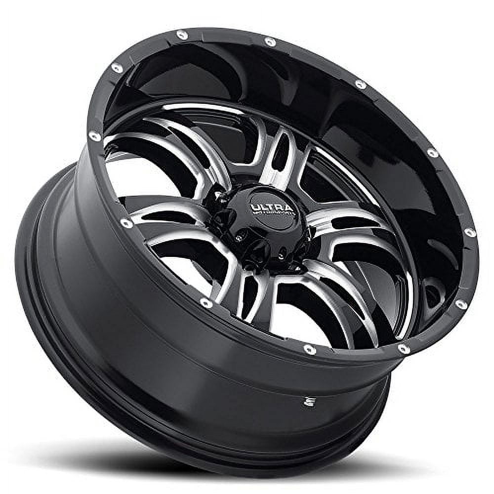 Ultra 249BM Predator II 18x9 6x139.7 +01et Gloss Black Milled - Walmart.com