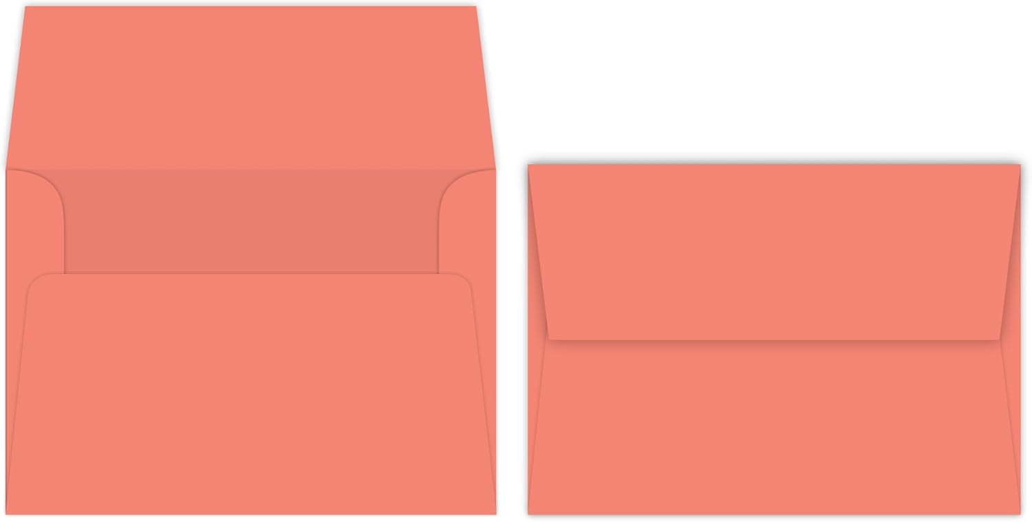 Ultra A7 Bright Color Envelopes - 5 1/4 x 7 1/4 Inches - Perfect for ...
