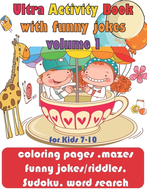 Ultra Activity Book for Kids with Funny Ultra Activity Book with funny ...