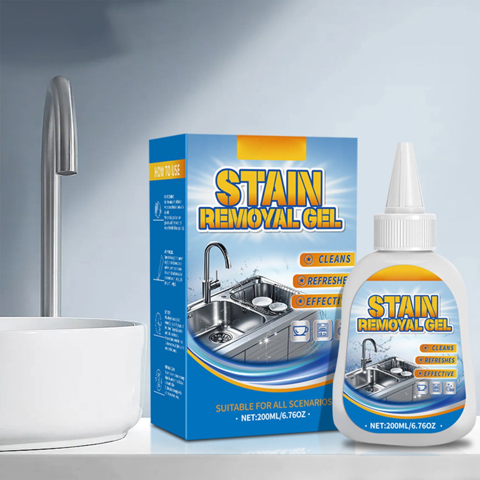 ‌Ultra-Adhesive Mold Removal Gel – Clings to Vertical Furniture ...