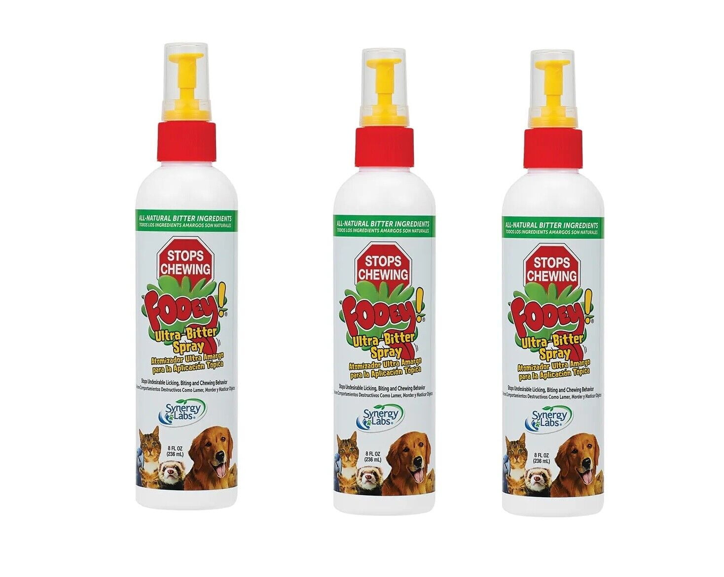 Ultra Bitter Dog Pet Train Protect Spray Chew Deterrent Stop Unwanted ...