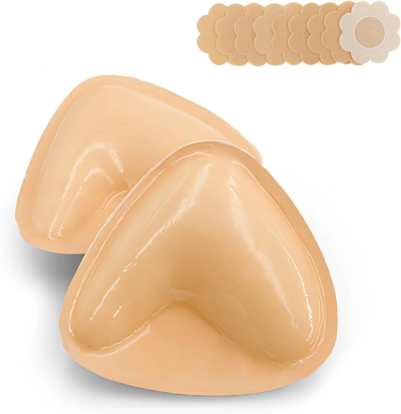 Ultra Boost Inserts Double-Sided Adhesive Pads Sticky Bikini Padding Inserts for Sports Bra ...