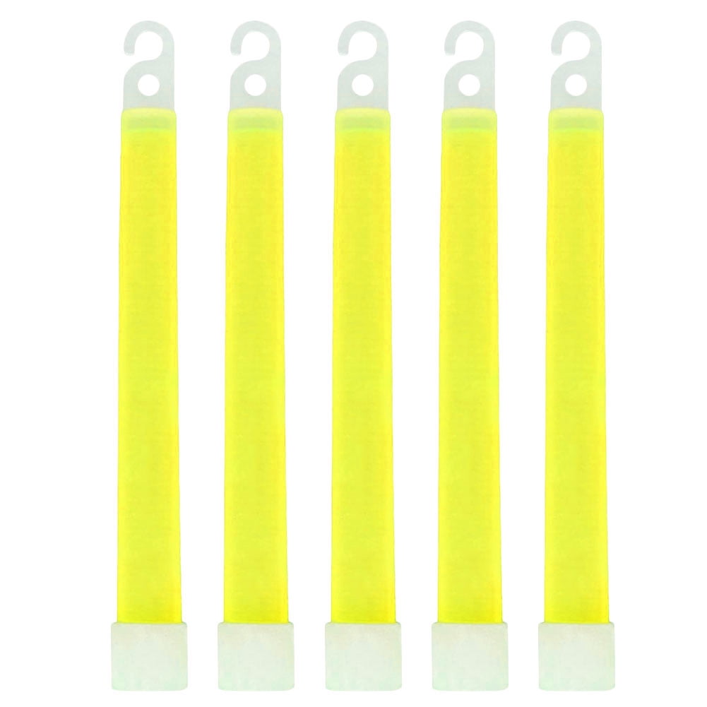 Ultra Bright 6 Inch Glow Sticks - Emergency Bright Chem Glow Sticks ...