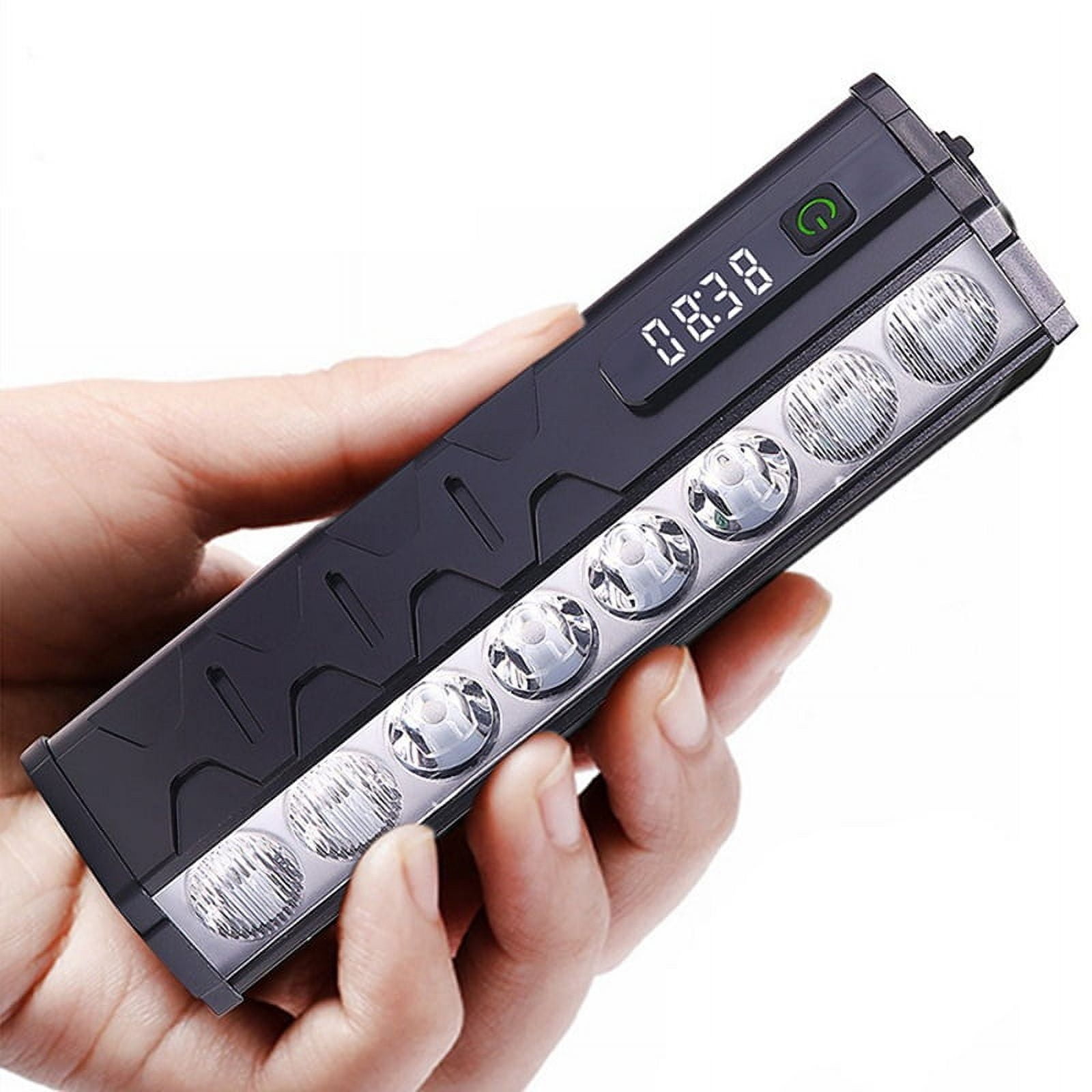 Ultra-Bright Bicycle Light 15000 Lumen Front Bike Light Rechargeable ...