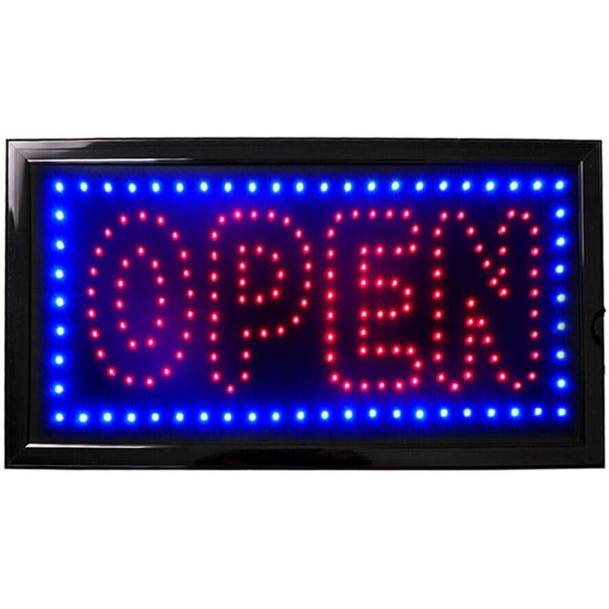 Ultra Bright LED Neon Open Sign, 19" x 10" Large Animated Motion ...