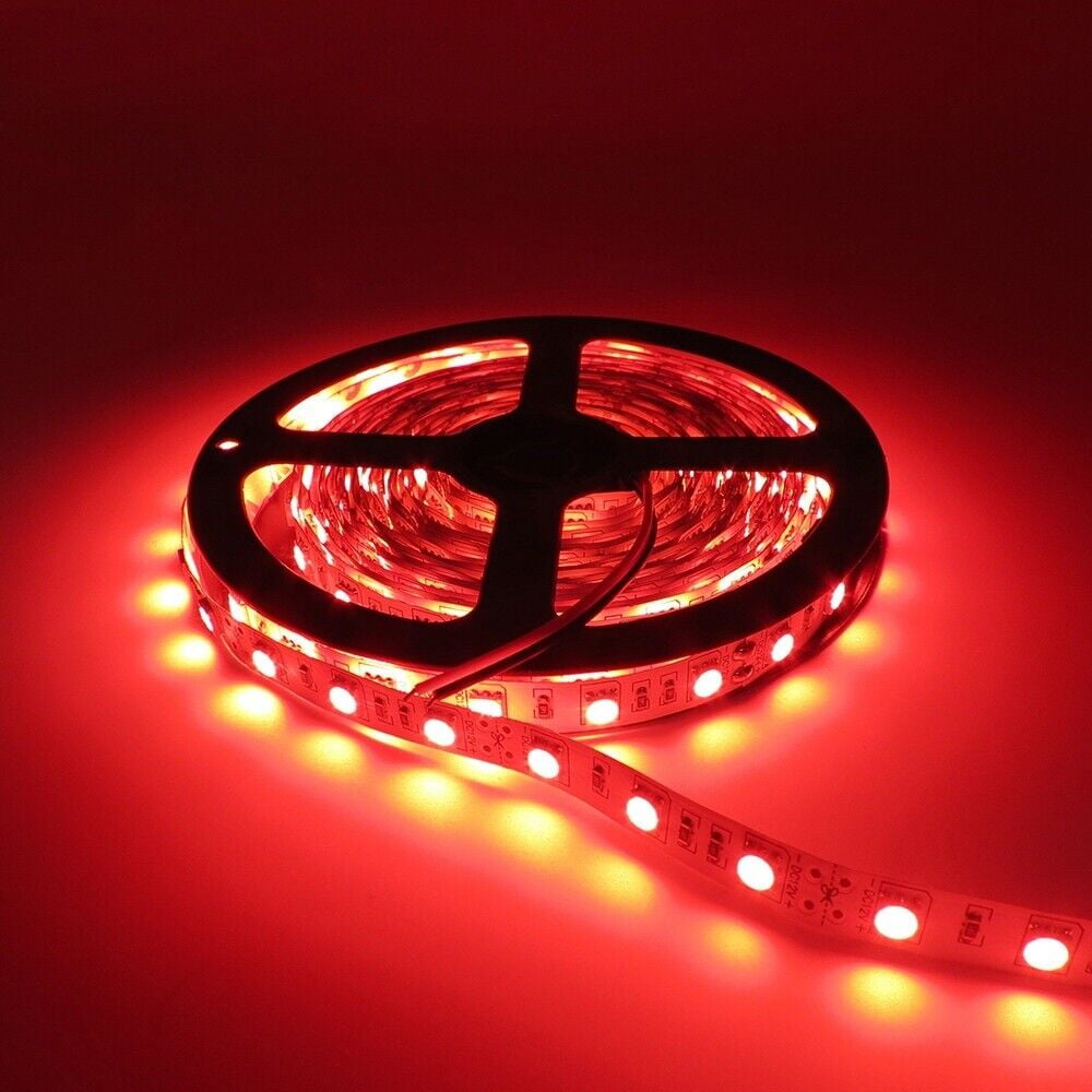 Ultra Bright SMD Strip LED Red 16 FT - Walmart.com